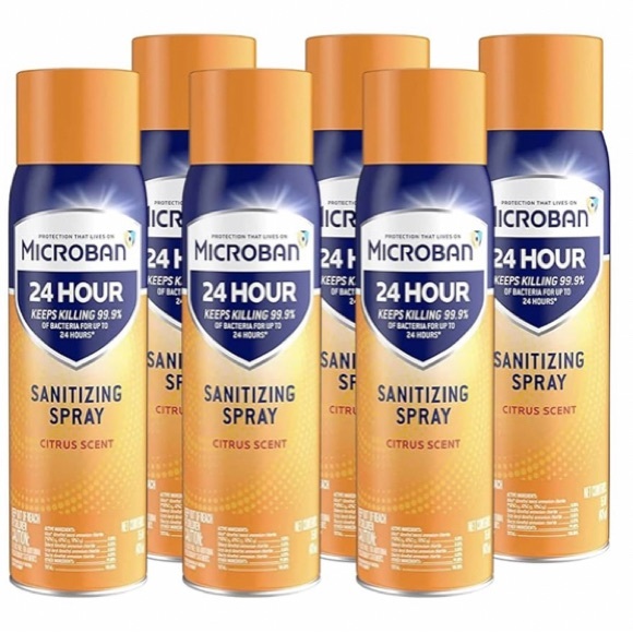 Other | Microban Disinfectant Spray 6pack 125 | Poshmark